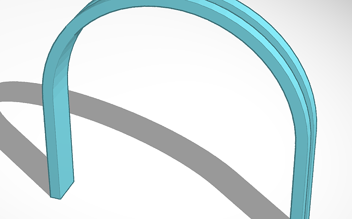 3D design Cat Scratch Opening Carpet Clip - Tinkercad