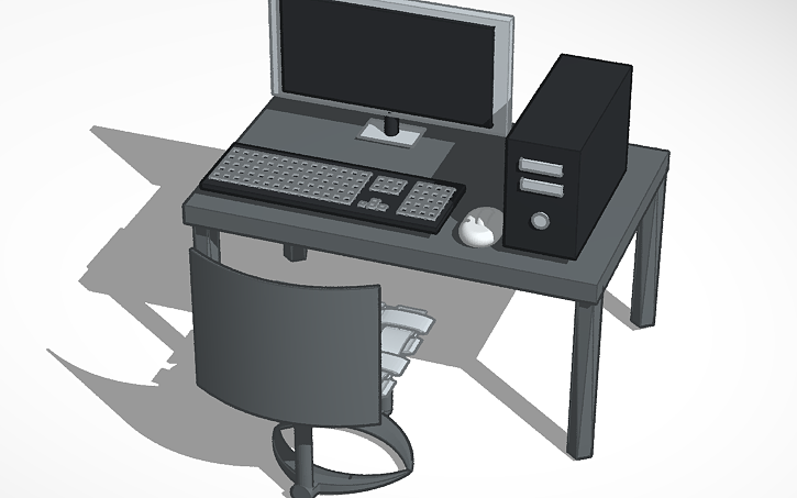 3D design COMPUTADOR - Tinkercad
