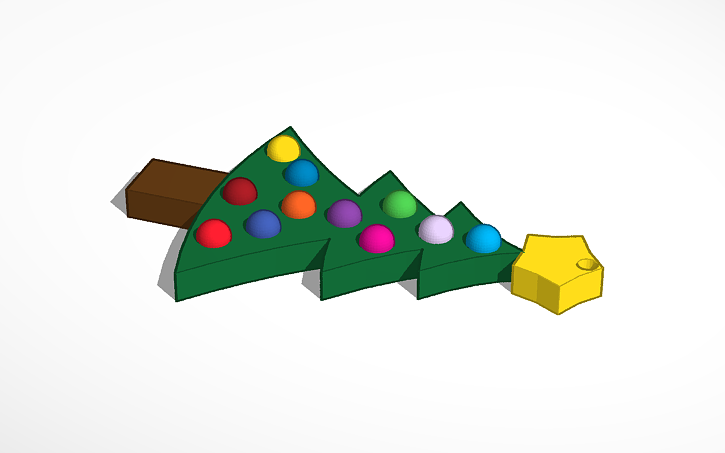 3D design Christmas Tree | Tinkercad