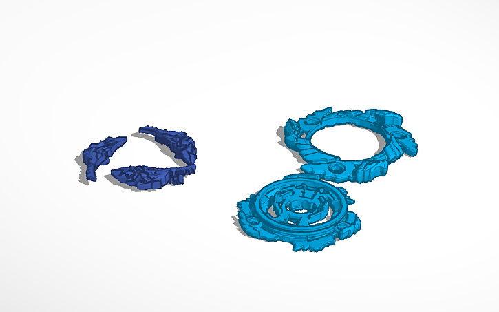 3D design Beyblade burst GT base fafinir - Tinkercad