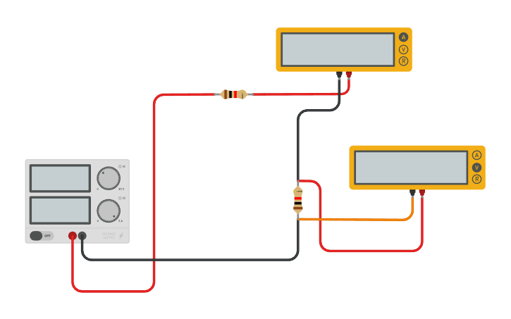 Circuit design montage 1 - Tinkercad
