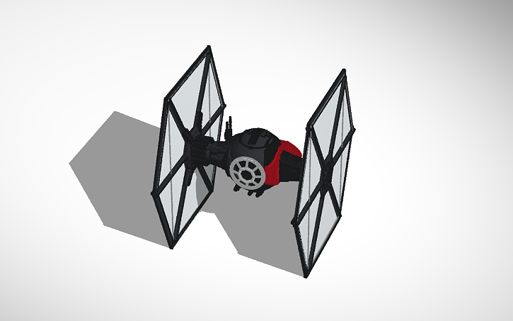 3D design TIE/SF Fighter | Tinkercad