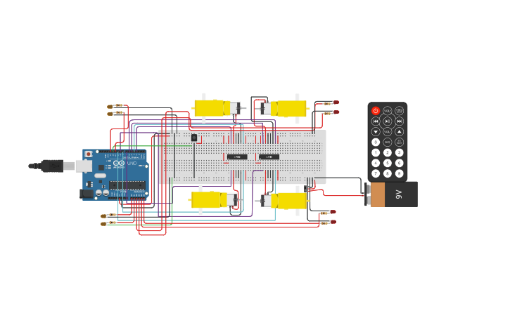 Circuit Design Copy Of Rc Car Tinkercad