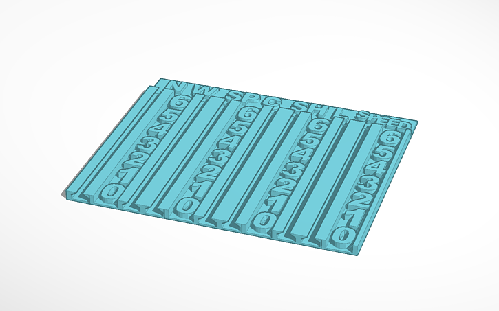 3D design Slider Counter V10 | Tinkercad