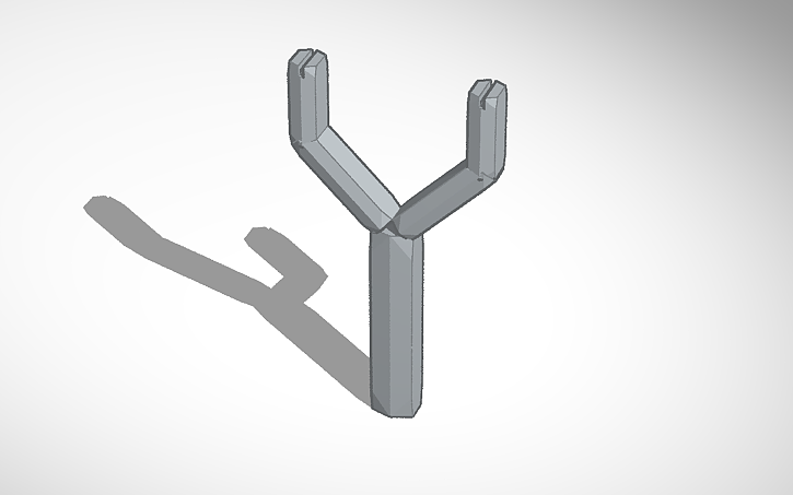 3D design Slingshot - Tinkercad