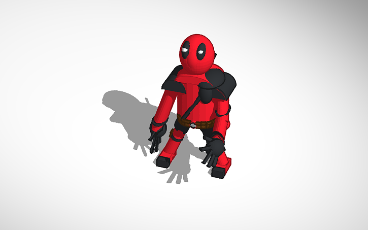 3D design Deadpool | Tinkercad