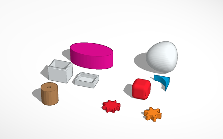 3D design My Favorite Parametric Shapes | Tinkercad