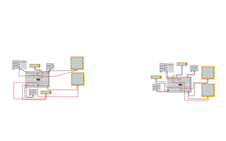 Circuit Design Rangkaian Op Amp Inverting Dan Non Inverting Tinkercad 