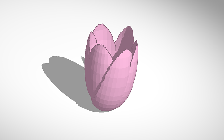 3D design Flower - Tinkercad