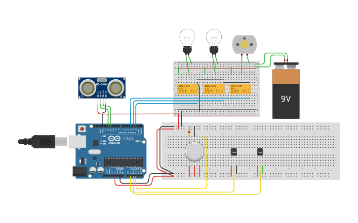 Circuit design 6.1.Avance Proyecto | Tinkercad