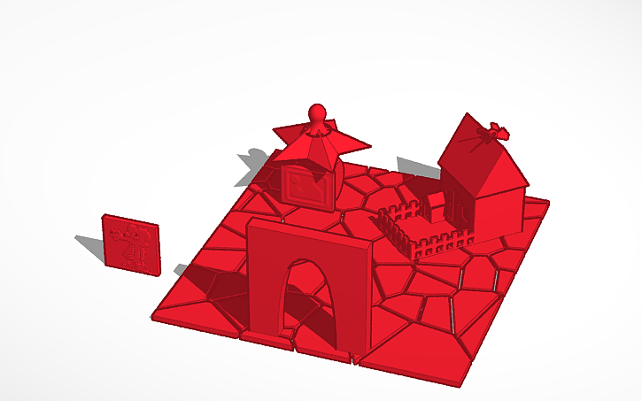 3D design Party area | Tinkercad