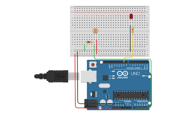 Circuit design Práctica 3/3 Tarea 4 - Tinkercad