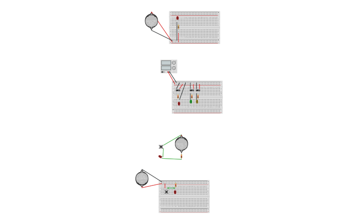 Circuit design exercise 1-3 - Tinkercad