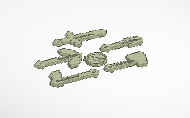 3D design KeyChainIdeas - Tinkercad