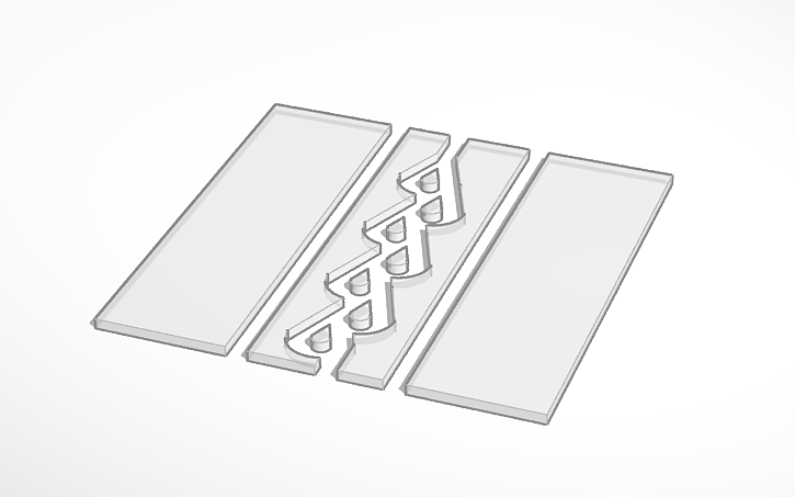 3D design Tesla Valve Mk 2 - Tinkercad