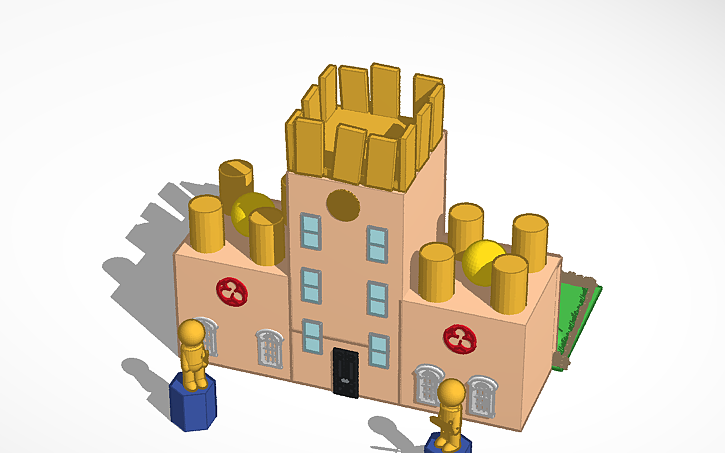 3D design Big Mansion | Tinkercad