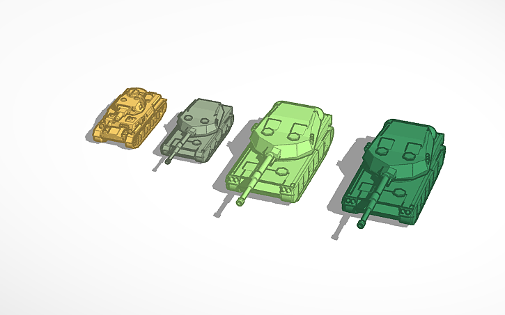 3D design Leopard M1A4 | Tinkercad