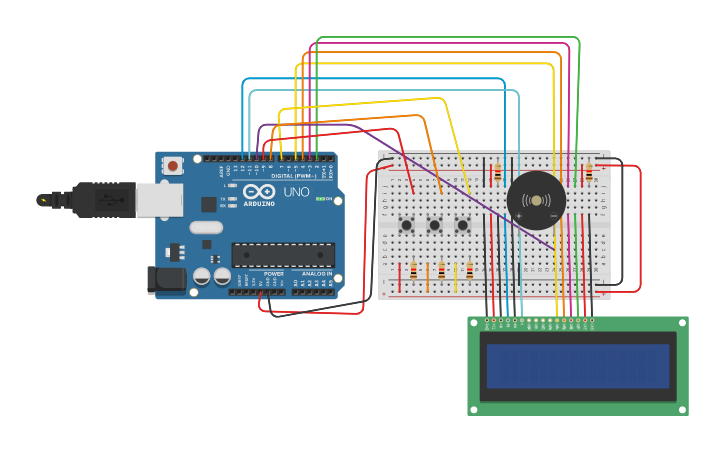 Circuit design Lab 7 Level 4 - Tinkercad