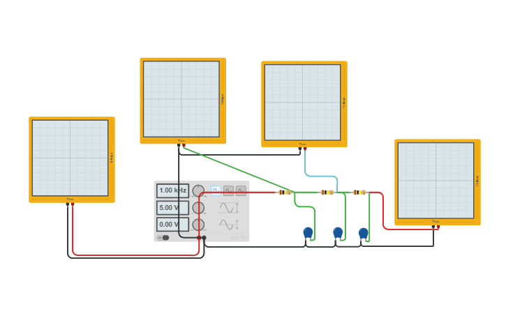 Circuit design Square to Sine Wave Circuit Vesga 10B - Tinkercad