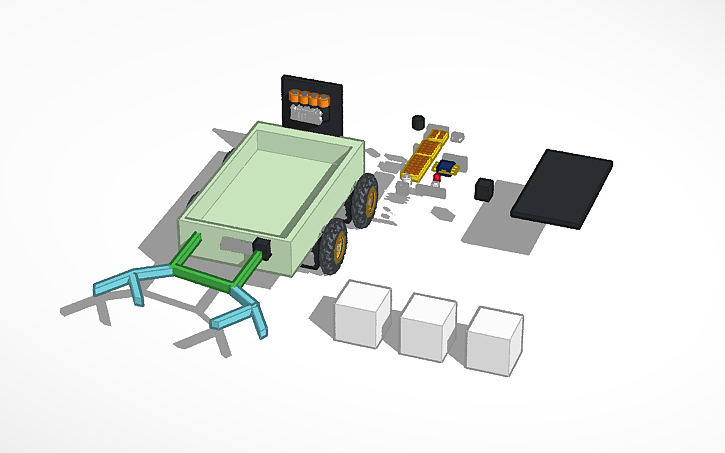 3D design robot - Tinkercad