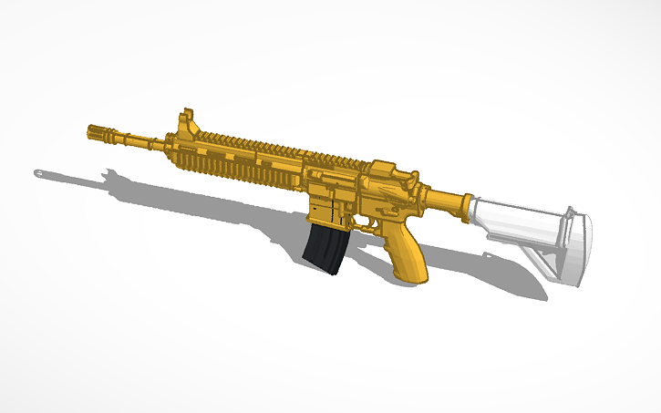 3D design M416 - Tinkercad