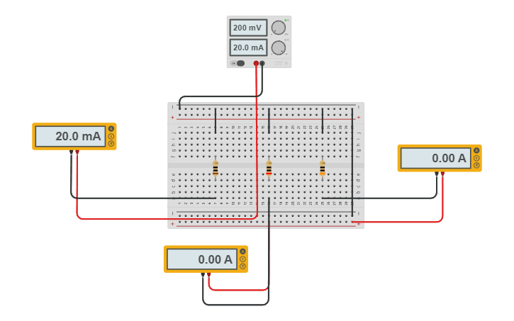 Circuit design CIRCUITO PARALELO- JULIETH - Tinkercad