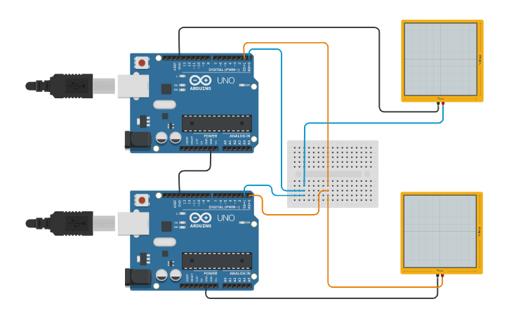 Circuit Design Copy Of Serial Communication With Arduino Tinkercad