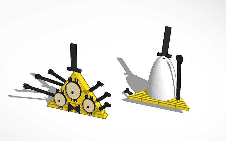 3D design Copy of bill cipher forms #3 | Tinkercad