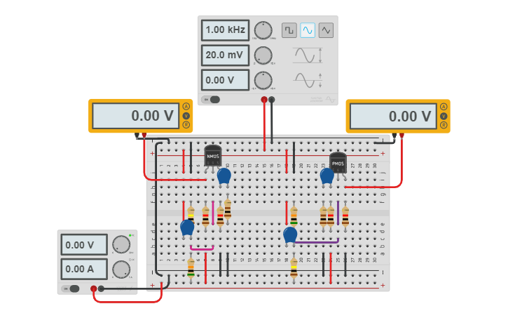 Circuit design Electronic Project | Tinkercad