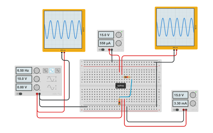 Circuit design CS-Cadeia de Medida - Tinkercad