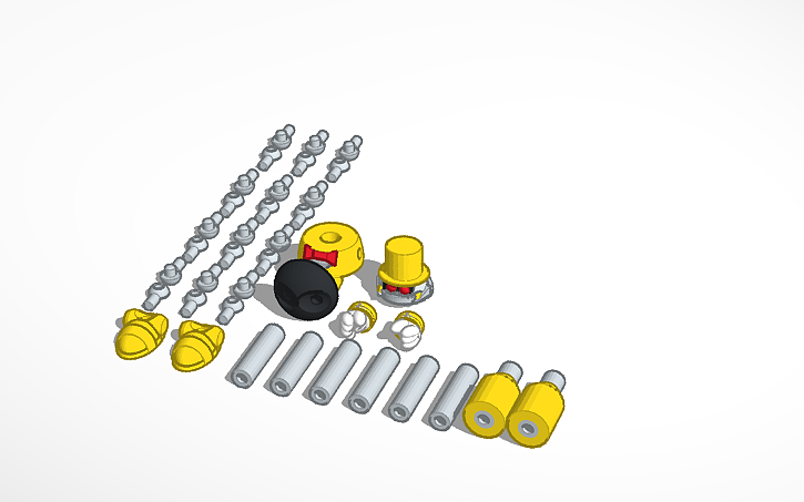 3D design Heavy Magician - Tinkercad