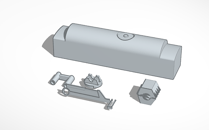 3D design wooden railway diesel 10 +claw | Tinkercad