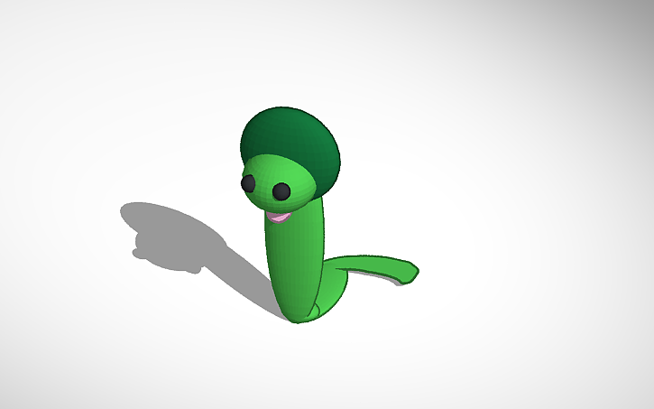 3D design snake | Tinkercad