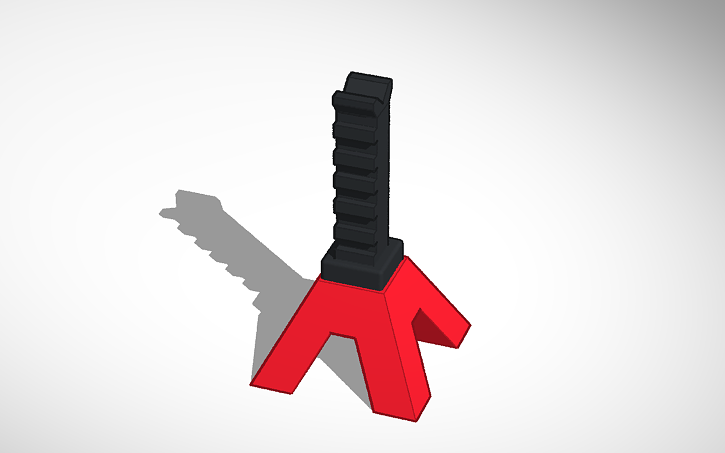 3D design Jack Stand - Tinkercad