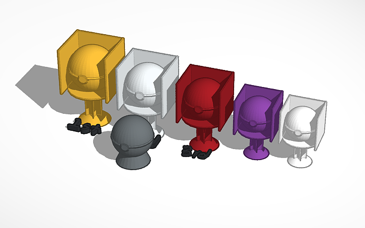 3D design Trophies for pokemon contest! | Tinkercad