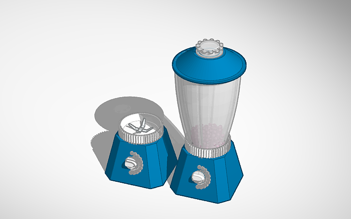 3D design Oasis Blender SIMLAB - Tinkercad