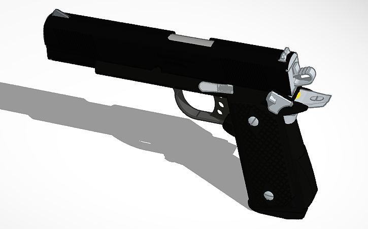 3D design guns - Tinkercad