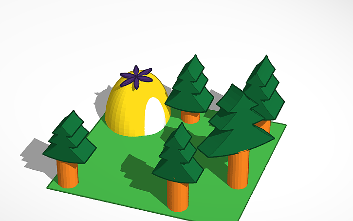 3D design PERKEMAHAN | Tinkercad