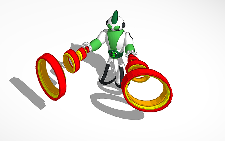 3D design Ben 10: Diecho - Tinkercad