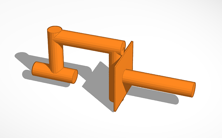 3d Design Filament Holder Tinkercad