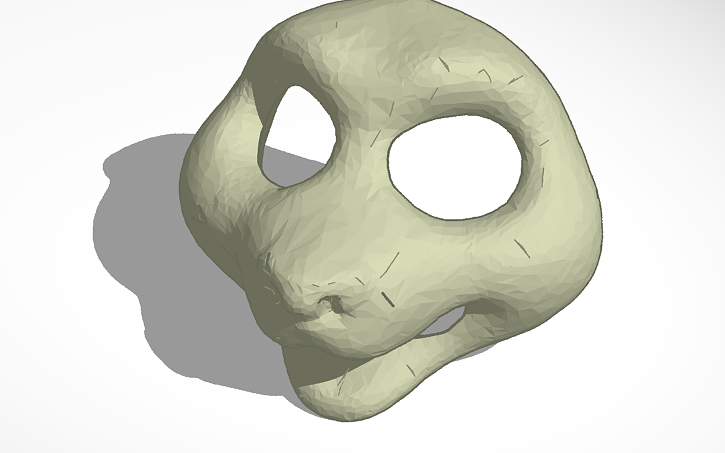 3D design head - Tinkercad