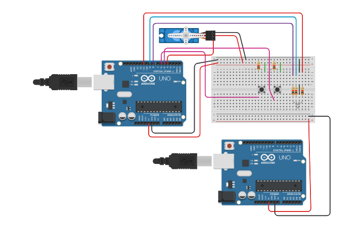 Circuit design Lab 10 (Level 4) - Tinkercad