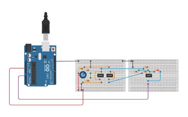 Circuit design Project - Tinkercad