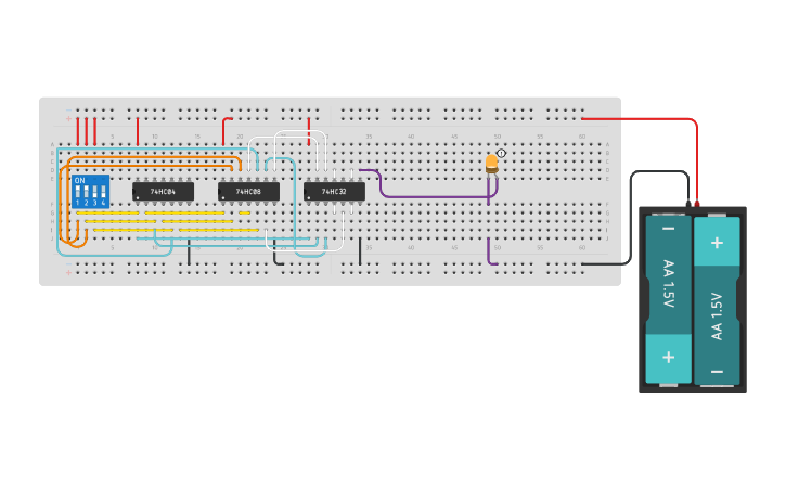 Circuit Design Simplifying Boolean Expression Circuit Tinkercad