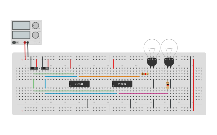 Circuit design 2.Problem statement solution | Tinkercad