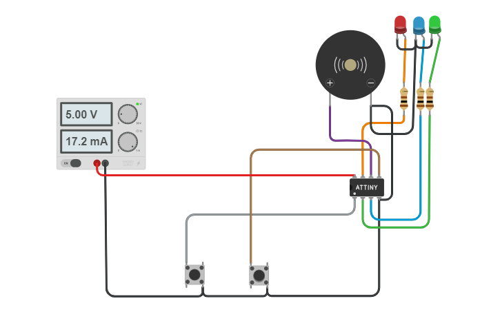 Circuit Design Tone Generator Attiny V1 0 Tinkercad