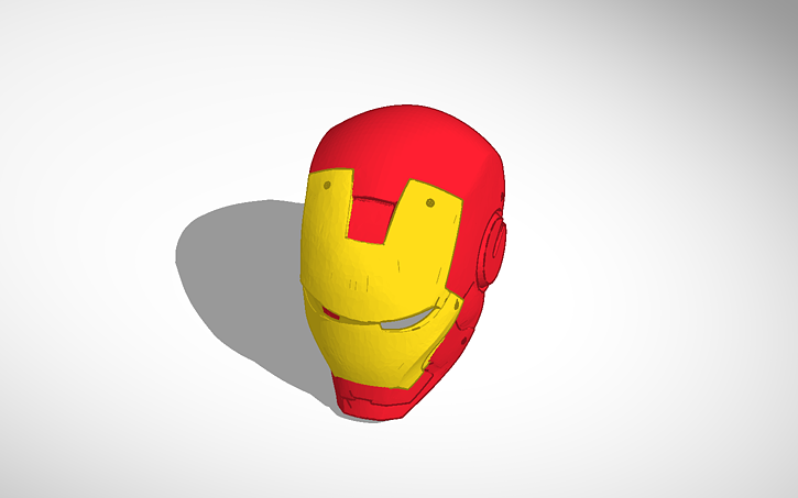 3D design iron man helmet by Alex Mattke | Tinkercad