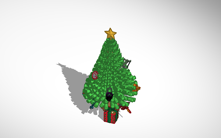 3D design Super mega Christmas Colab - Tinkercad