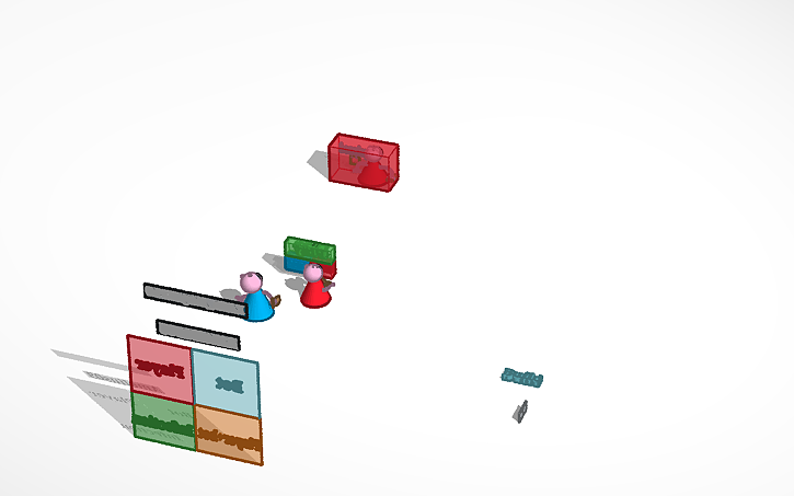 3D design Piggy main menu updated build your own maps. - Tinkercad