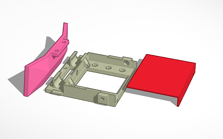 3D design 22t pololu track sumo - Tinkercad
